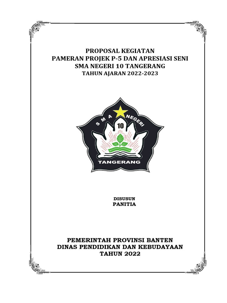 Proposal Projek P5 PJ | PDF