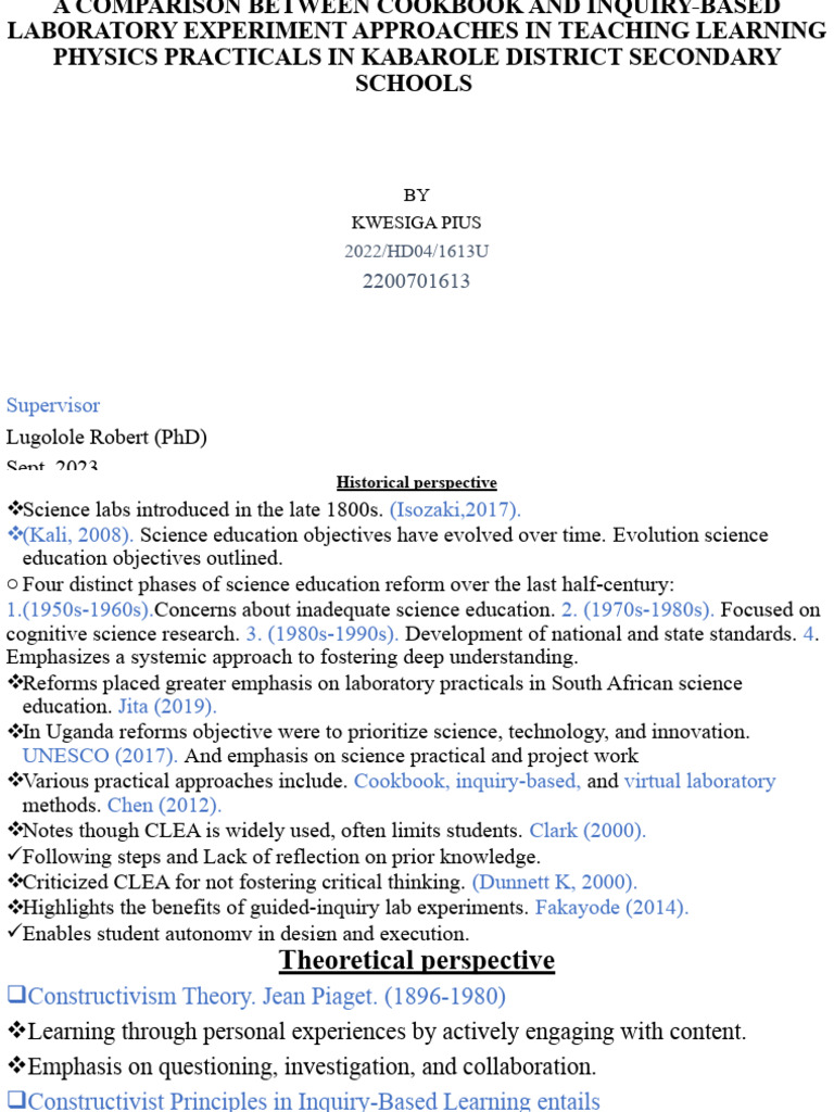 KWESIGA PIUS. (Proposal) | PDF