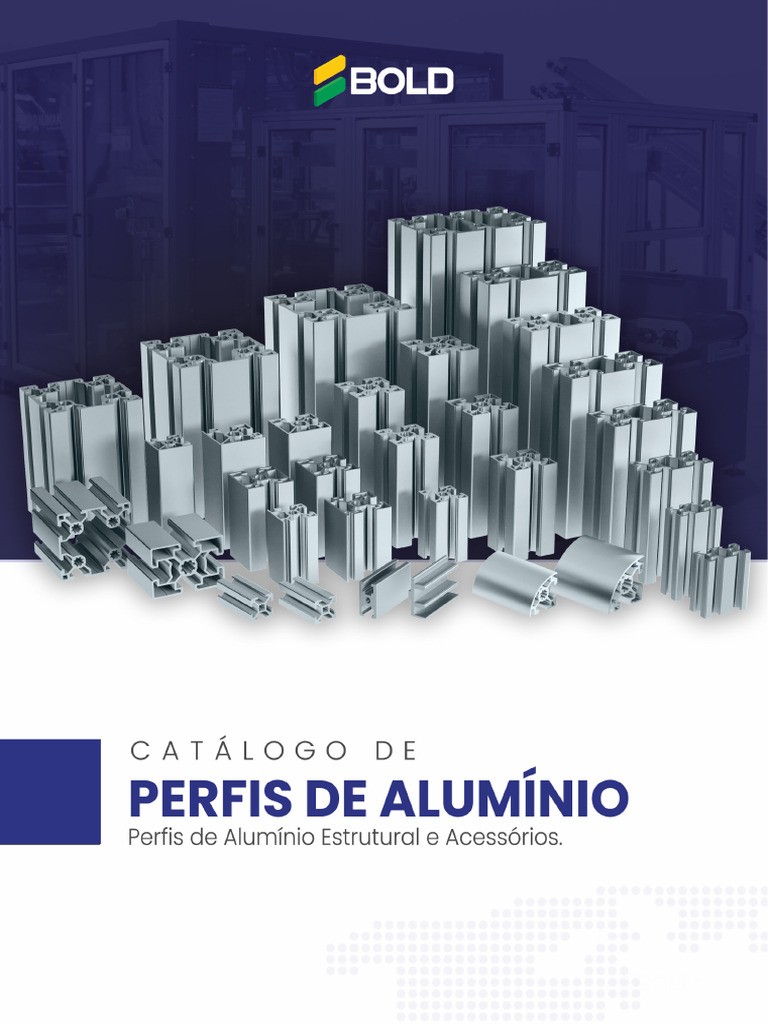 Catálogo De Perfis De Alumínio Bold Pdf Qualidade Negócios