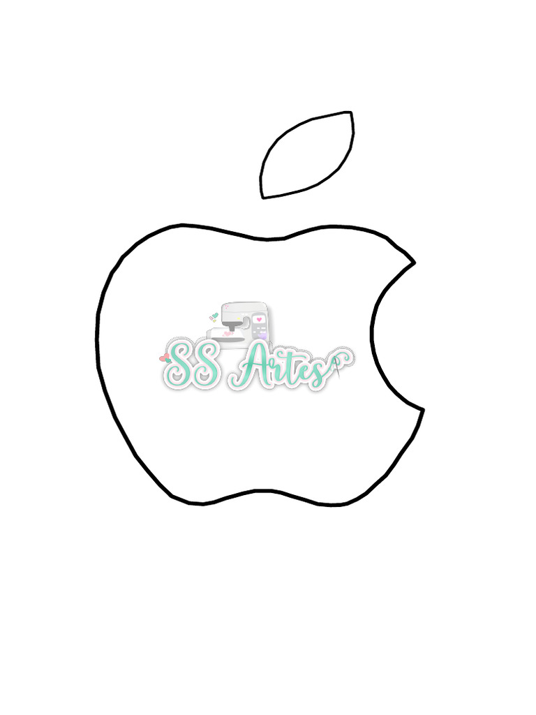 Molde Maçã Patch Aplique | PDF