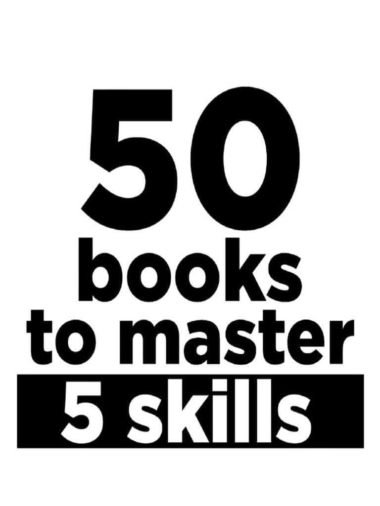 50 Books To Master 5 Skills 1691424006 | PDF