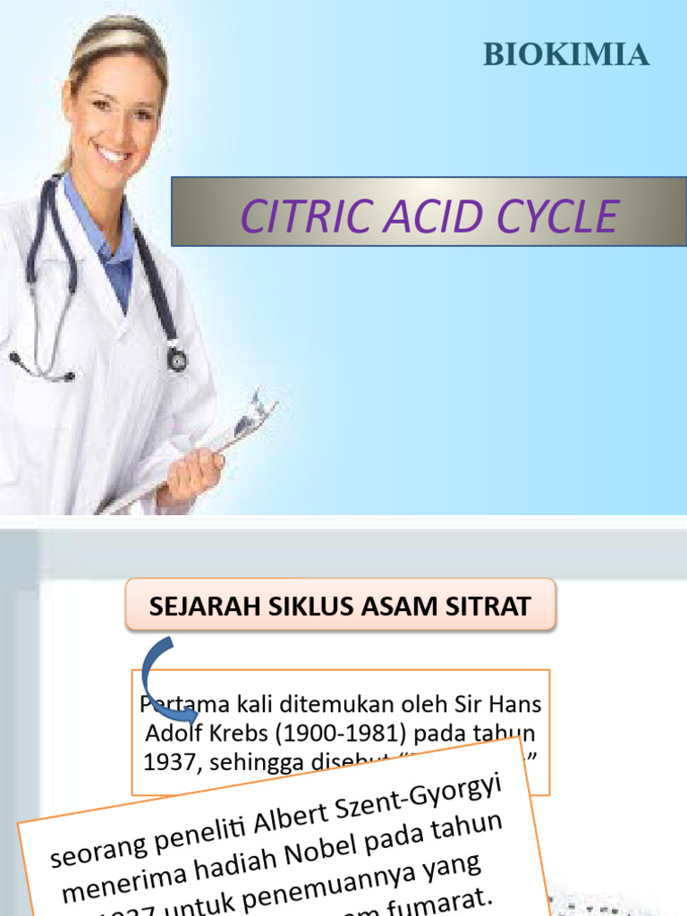 Siklus Asam Sitrat | PDF