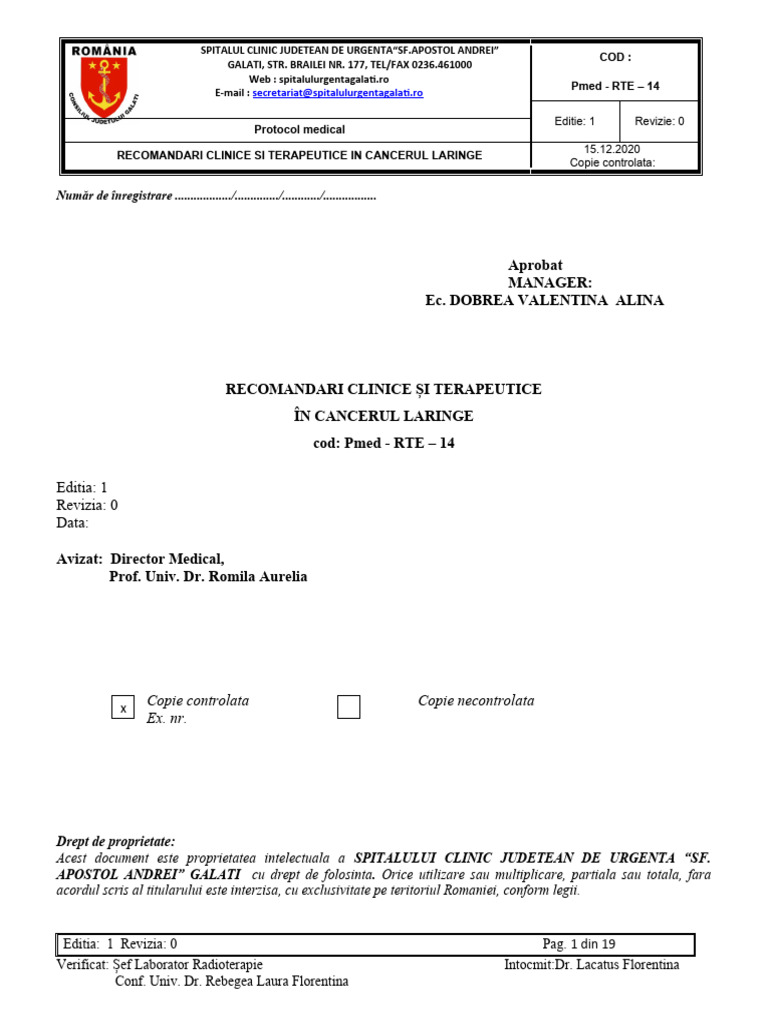 Pmed RTE 14 Cancer LARINGE | PDF