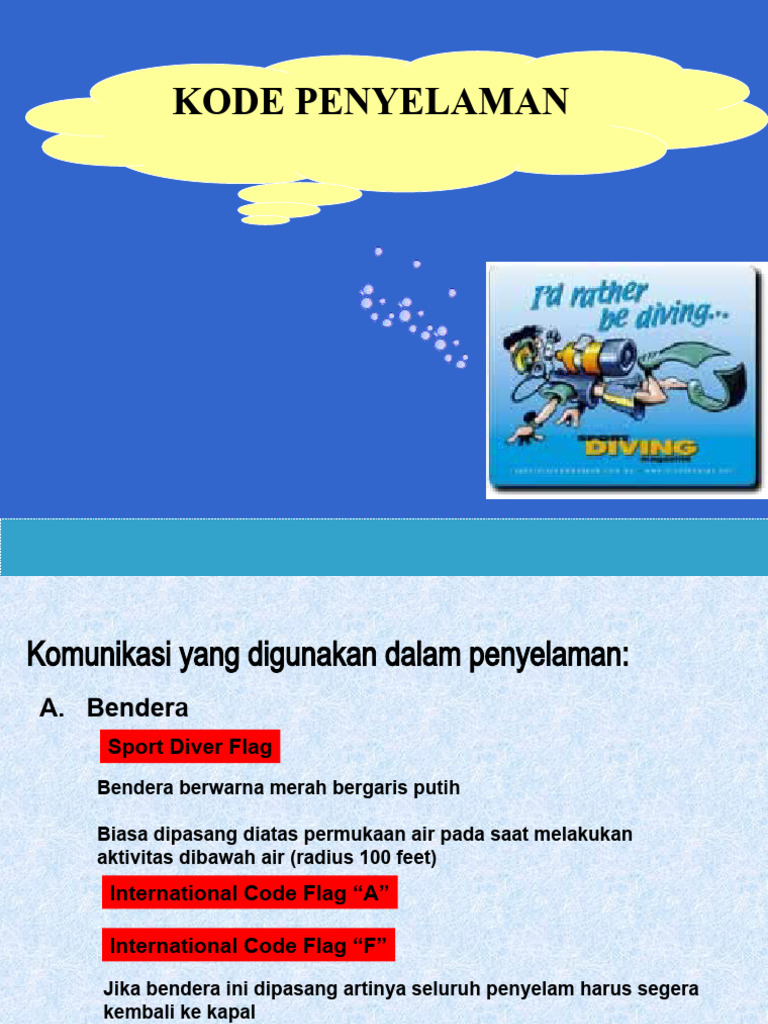 Kode-Penyelaman | PDF