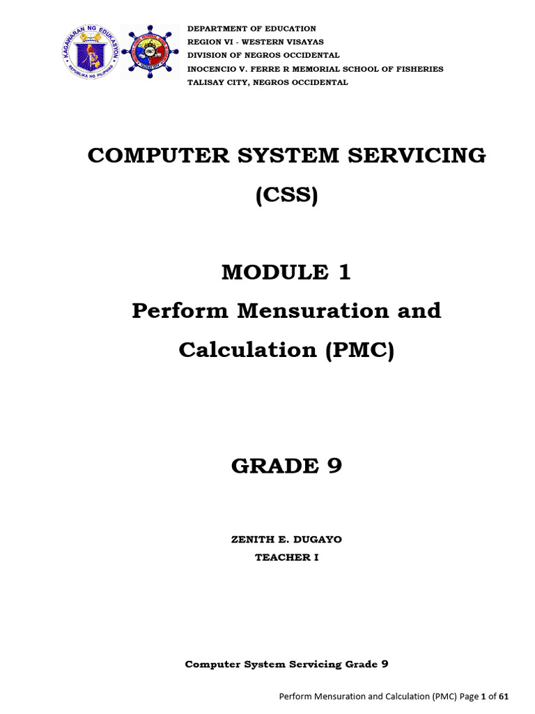 First Quarter Module 1 and 2 Grade 9 | PDF