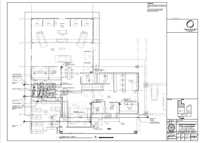 p201 Plumbing Plan - Zone A | PDF