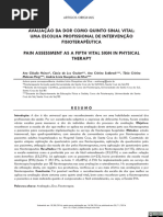 Escala Visual Analógica - EVA para Dor | PDF
