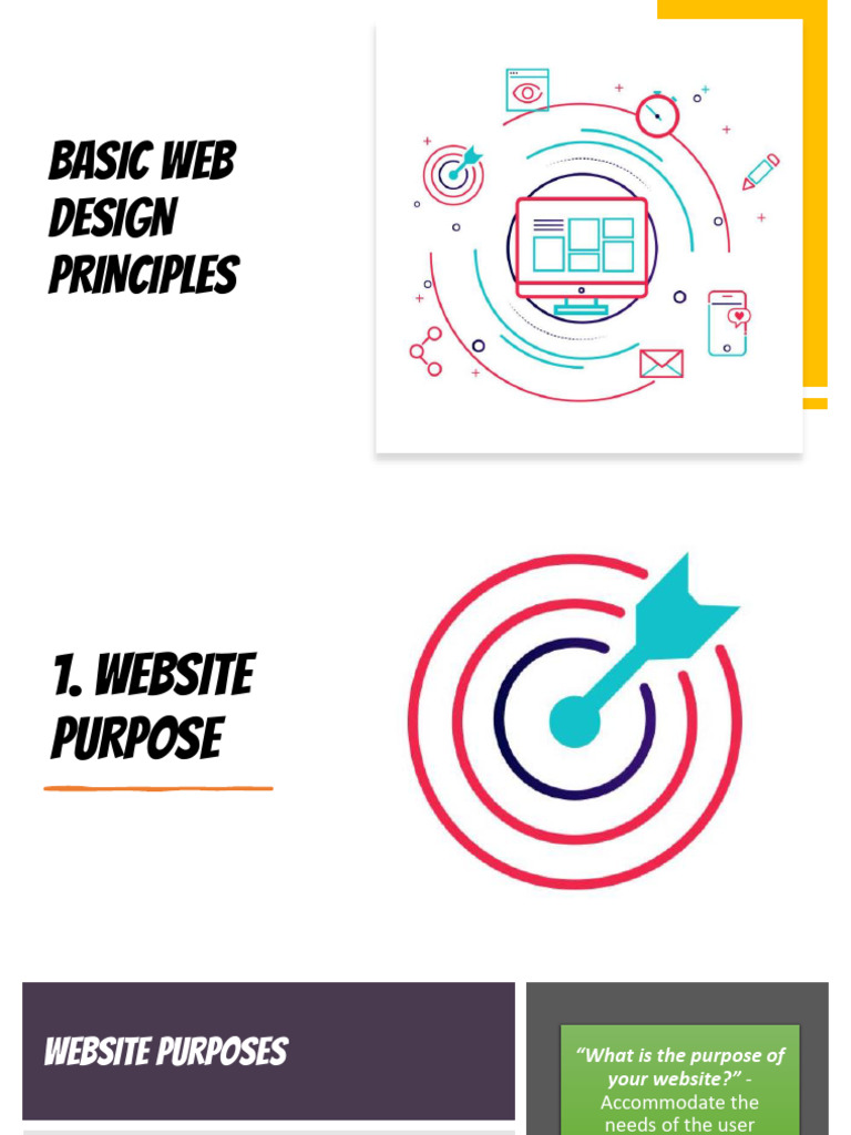Basic Web Design Principles | PDF
