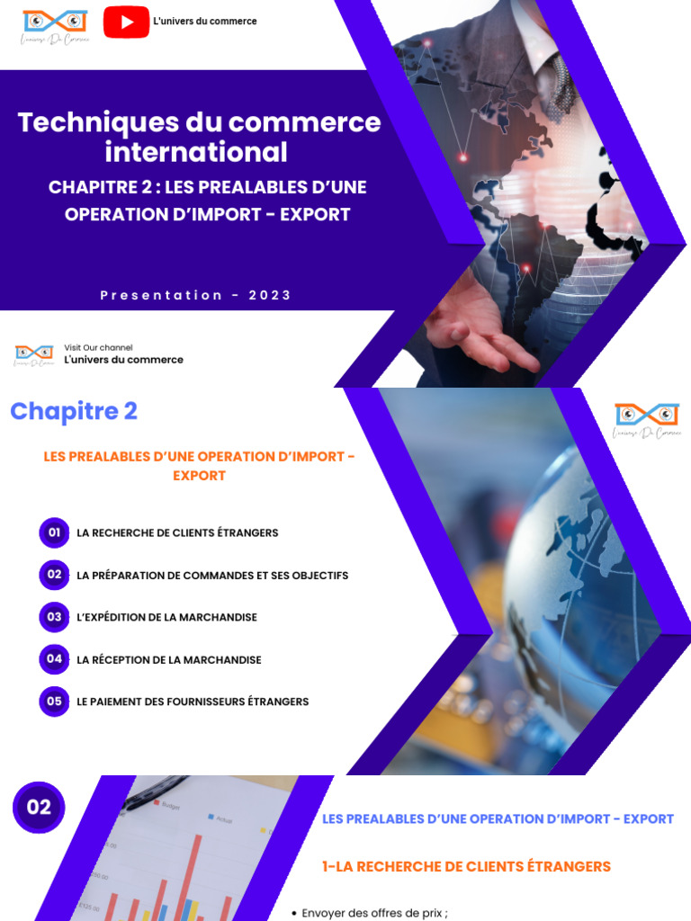 Commerce International Chapitre 2+3 | PDF