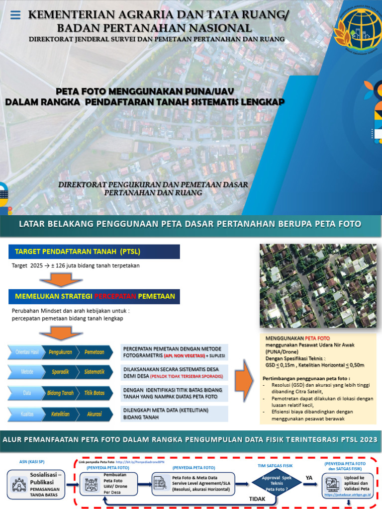 7 Sosialisasi Pembuatan Peta Foto Sebagai Peta Dasar | PDF