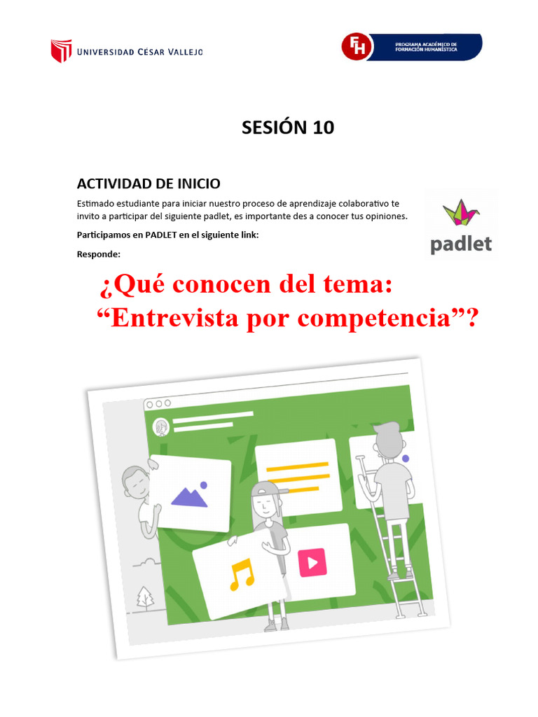 Actividad de Inicio N°10 | PDF