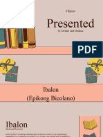 Ibalon (Epiko NG Bicol) | PDF