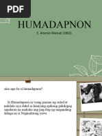 Humadapnon (Epiko NG Panay) | PDF