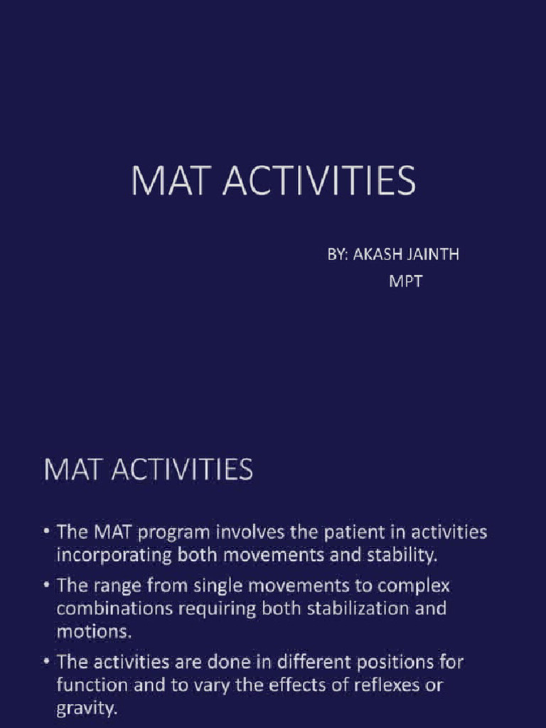MAT ACTIViTIES | PDF