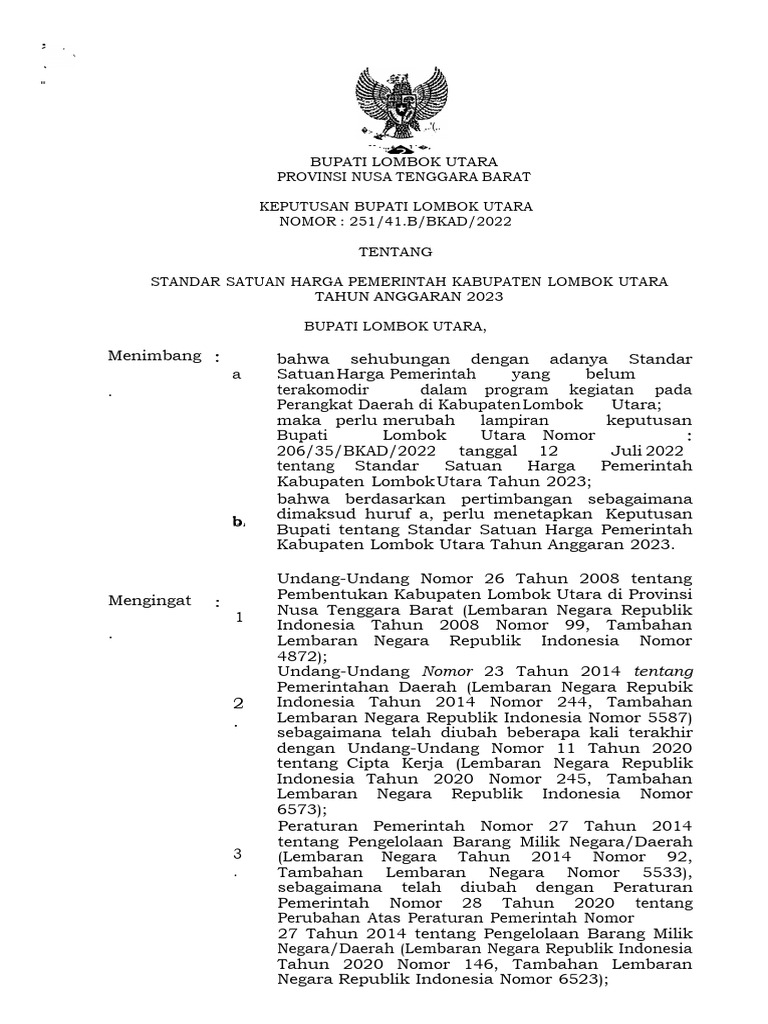 SK SSH 2023 Ok Khusus Perjadin 2 | PDF