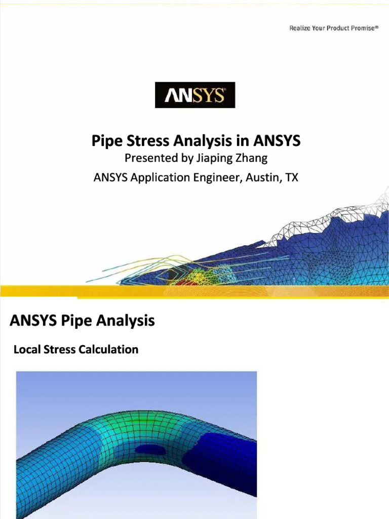 ANSYS Pipe Stress Analysis Guide | PDF | Business | Technology ...