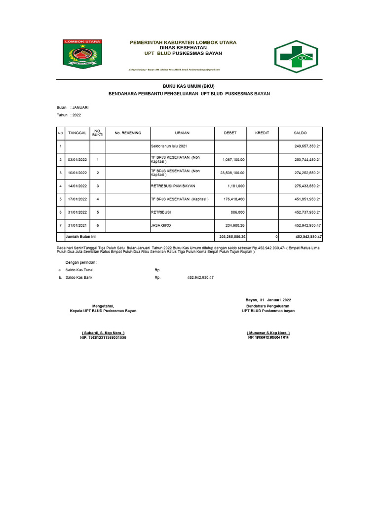 BKU 2022 - JULI-NOVEMBER (DEDY-HASIL SORTIR) - Edit 1123 19 36 | PDF
