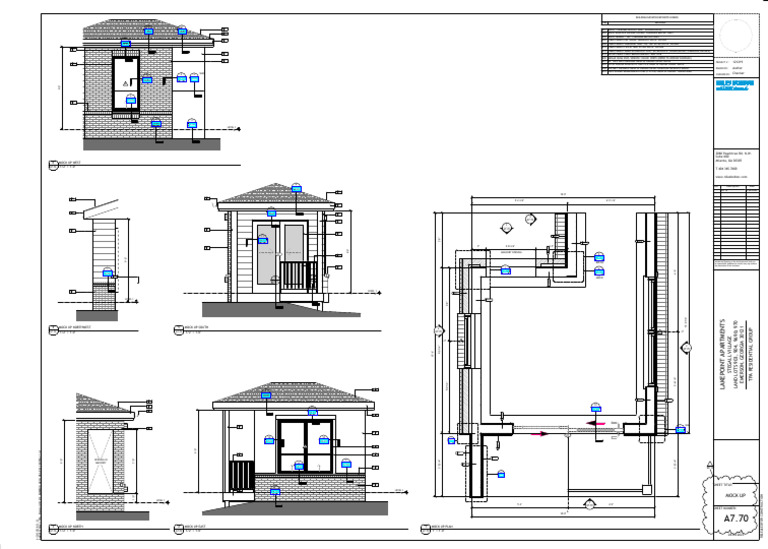 A7.70 - MOCK UP Rev.2 Markup | PDF | Architectural Design | Architecture
