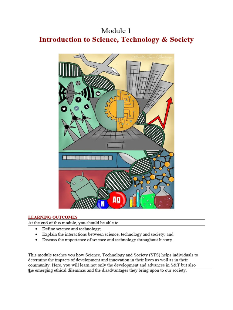 Module 1. Introduction To Science Technology Society | PDF