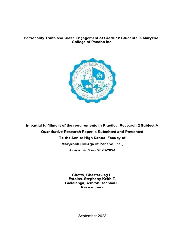 Pr-2-Chapter-1 Final | PDF | Motivational | Motivation