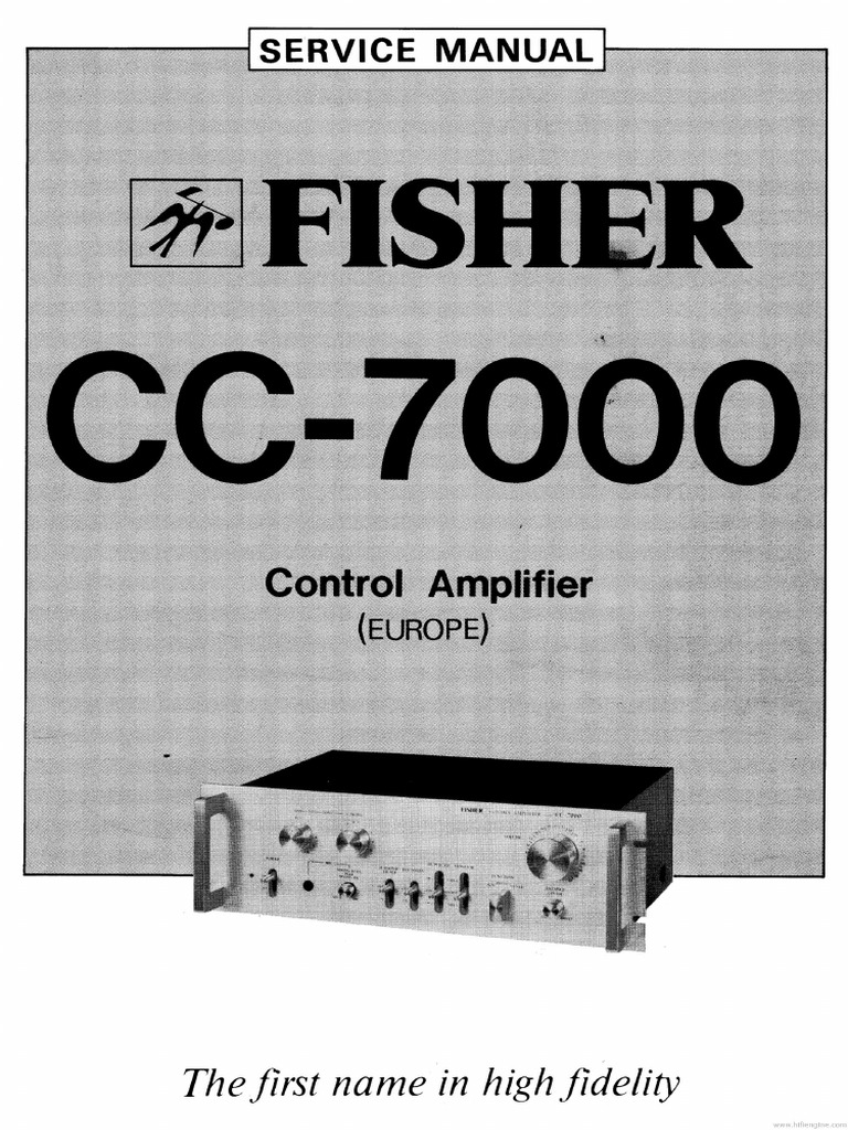 Fisher CC 7000 | PDF