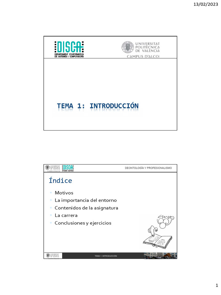 DT01 Introducción | PDF