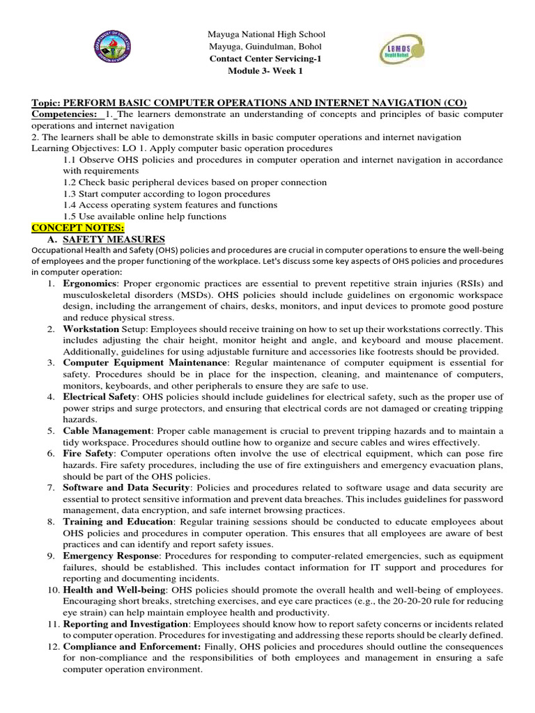 Module 3 Week 1 | PDF Module 3 Week 1 | PDF