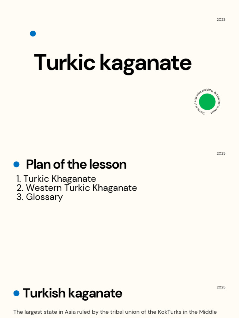 Turik Kaganats | PDF