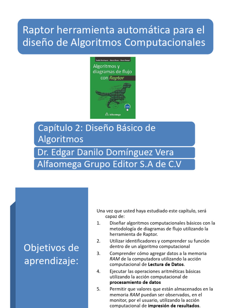 Tutorial2-1 Presentacion Capitulo 2 Libro Raptor | PDF | Variable ...