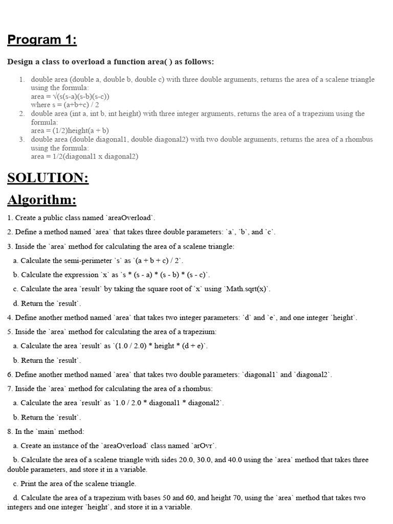 Class Xi Programs | PDF | String (Computer Science) | Area