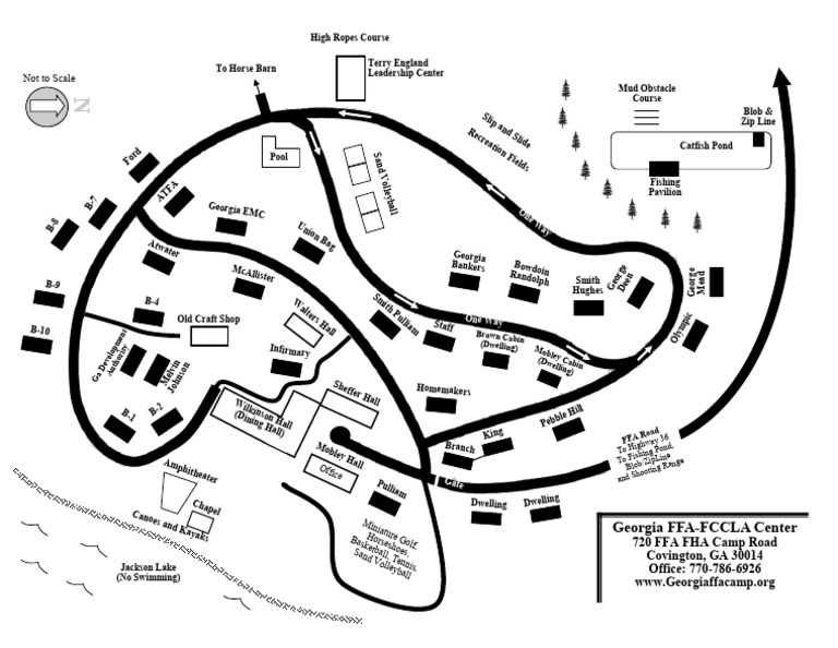 Ffa-Fccla Center Map | PDF