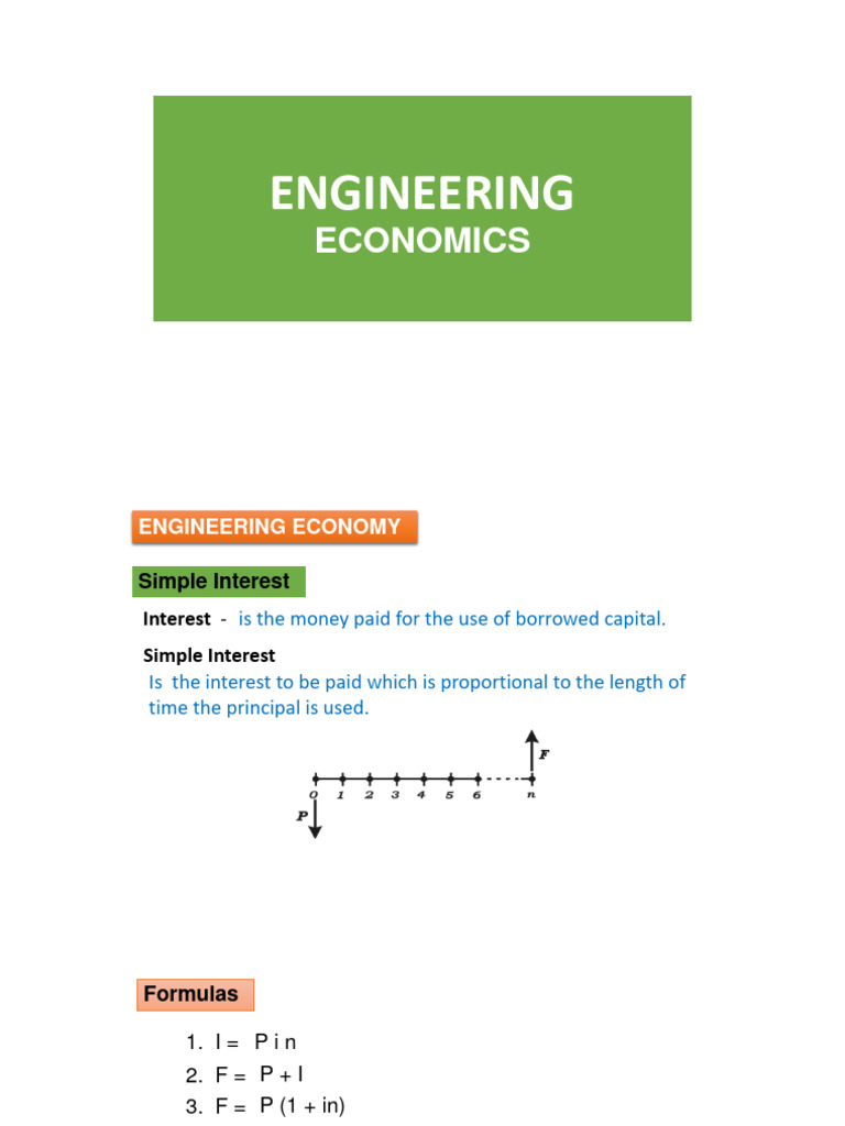 Engineering Economics | PDF