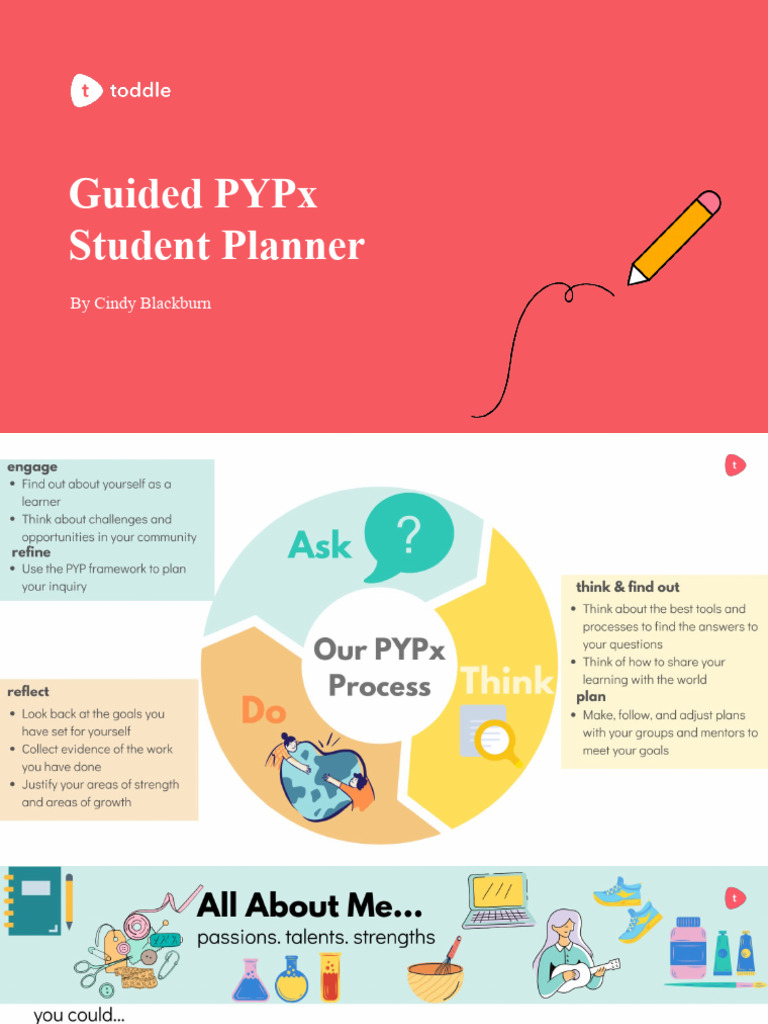 PYP Student Planner Guide | PDF | Thought | Goal