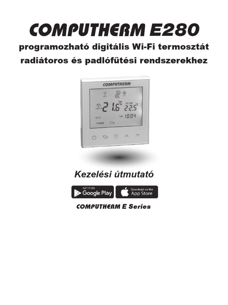 COMPUTHERM E280 HU Manual 2021 | PDF