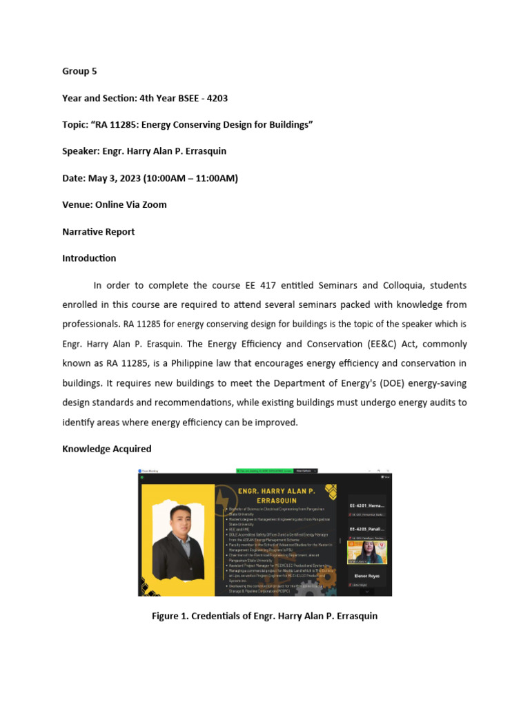 RA 11285: Energy Efficiency Insights | PDF | Efficient Energy Use ...