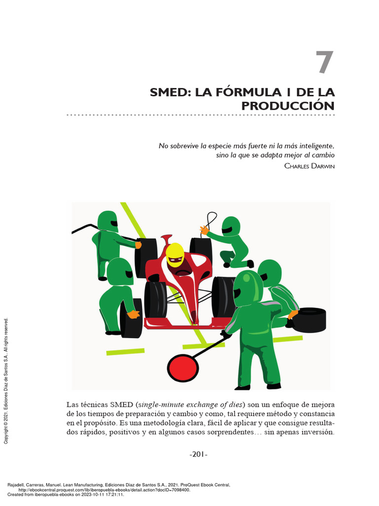 Lean_Manufacturing_----_(SMED_LA_FÓRMULA_1_DE_LA_PRODUCCIÓN) | PDF | Lean Manufacturing ...