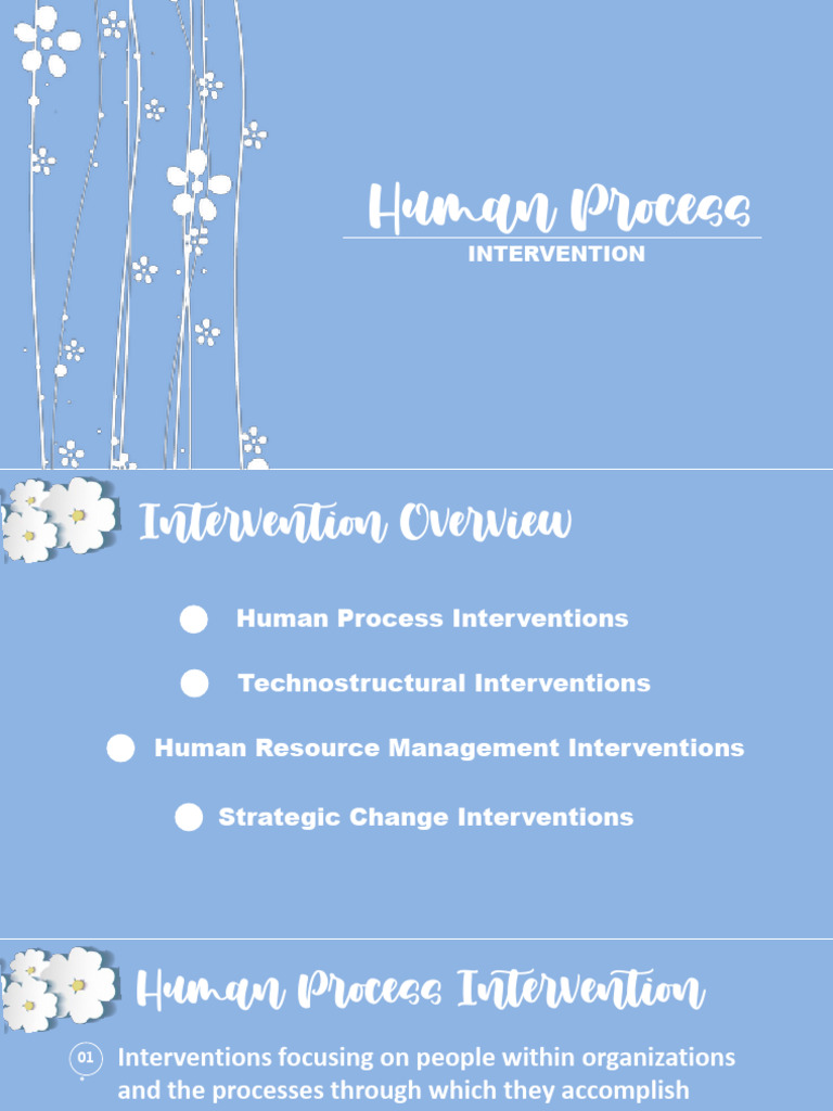 Human Process Intervention | PDF | Interpersonal Communication ...