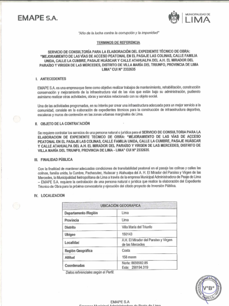 14 - Psje Las Colinas Calle Familia Unida Ah Mirador Del Paraiso Virgen de Las Mercedes - VMT.-1 ...