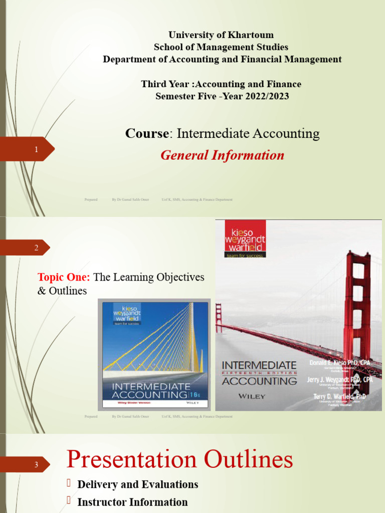 CH 0 Intermediate A Ccounting Accounting 2019-2020 | PDF | Generally ...