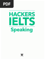 Hacker IELTS Speaking Basic | PDF