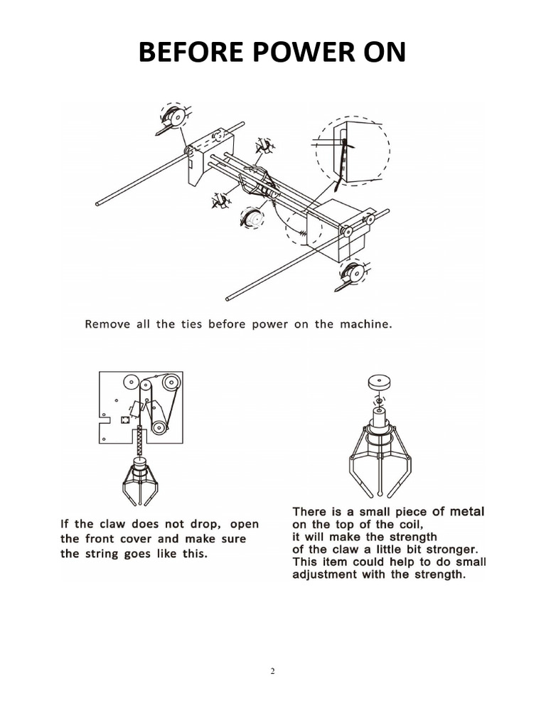 TW6 Crane Machine Manual | PDF