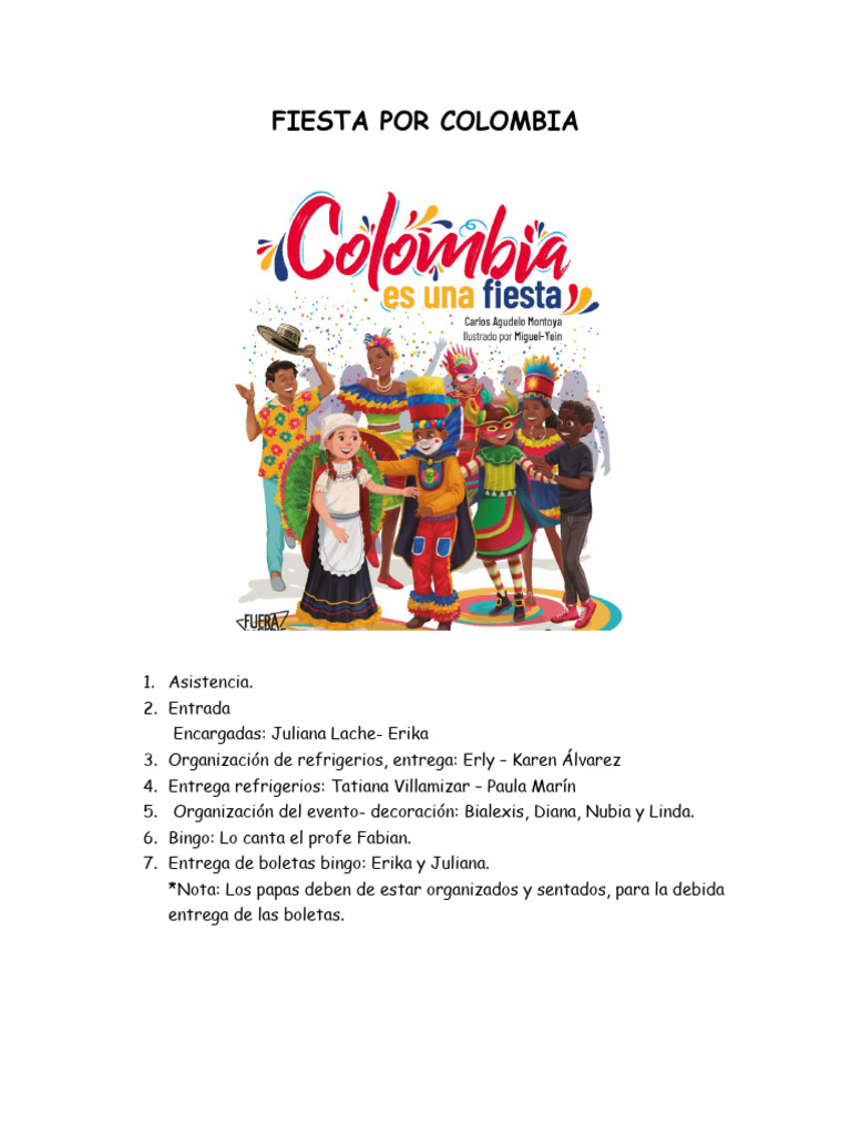 Fiesta Por Colombia | PDF