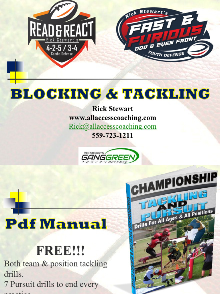 Blocking and Tackling | PDF