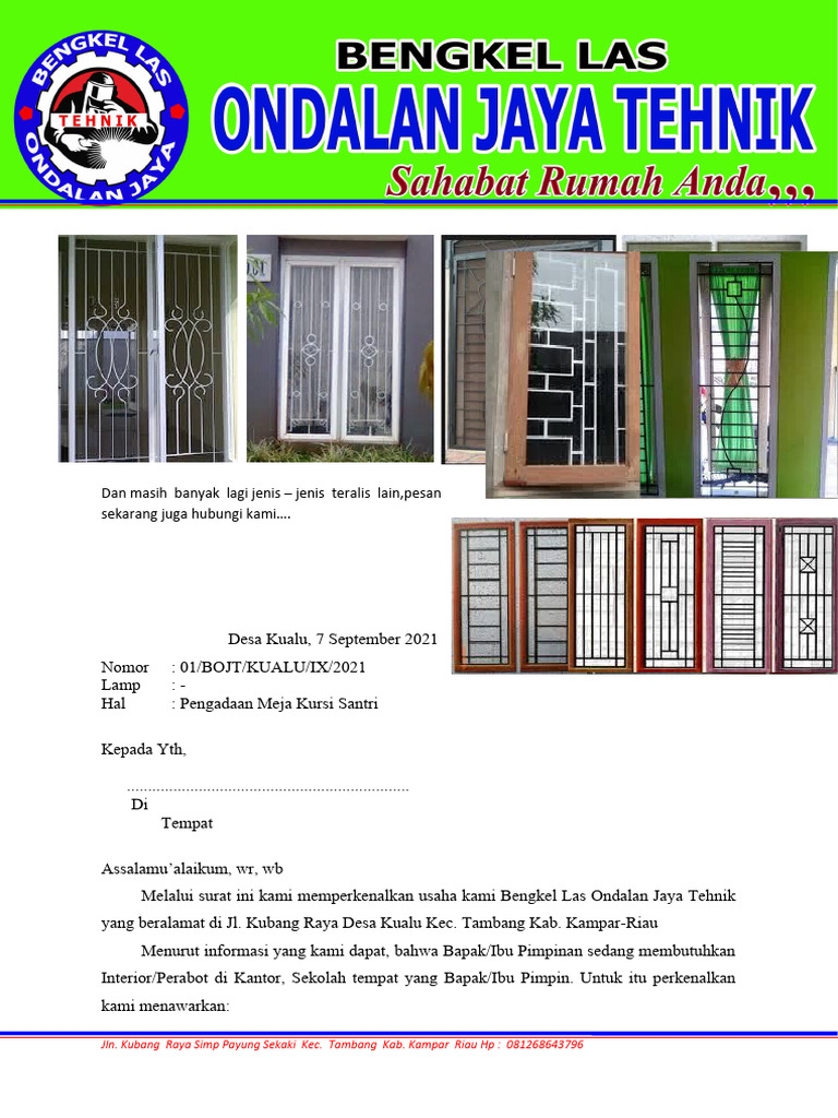 Kop Baliho Bengkel - PSD | PDF