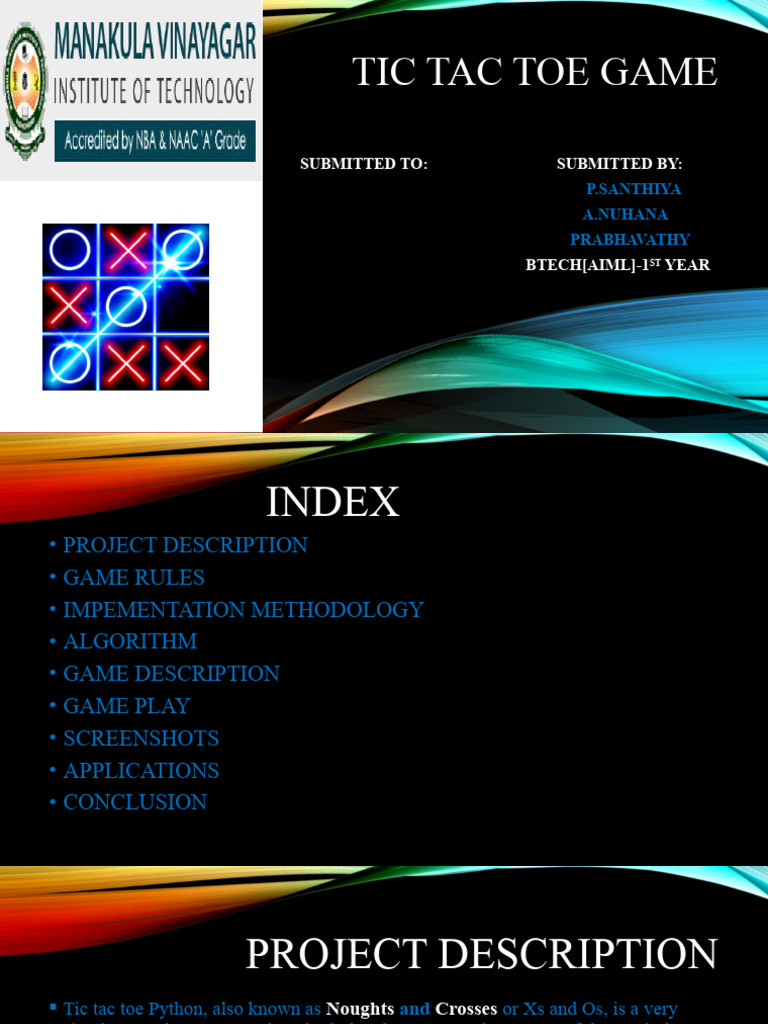 Tic Tac | PDF | Computer Engineering | Applied Mathematics
