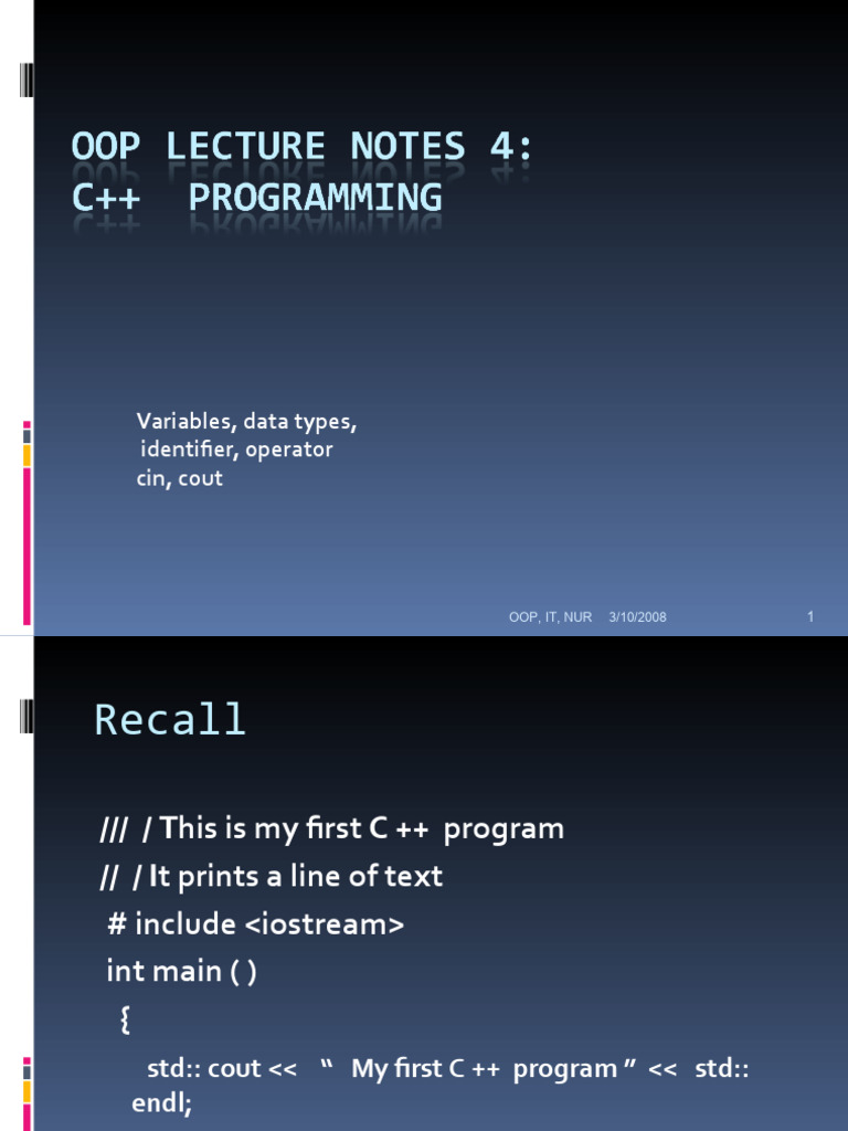 C Notes Pdf Parameter Computer Programming Programming 1457