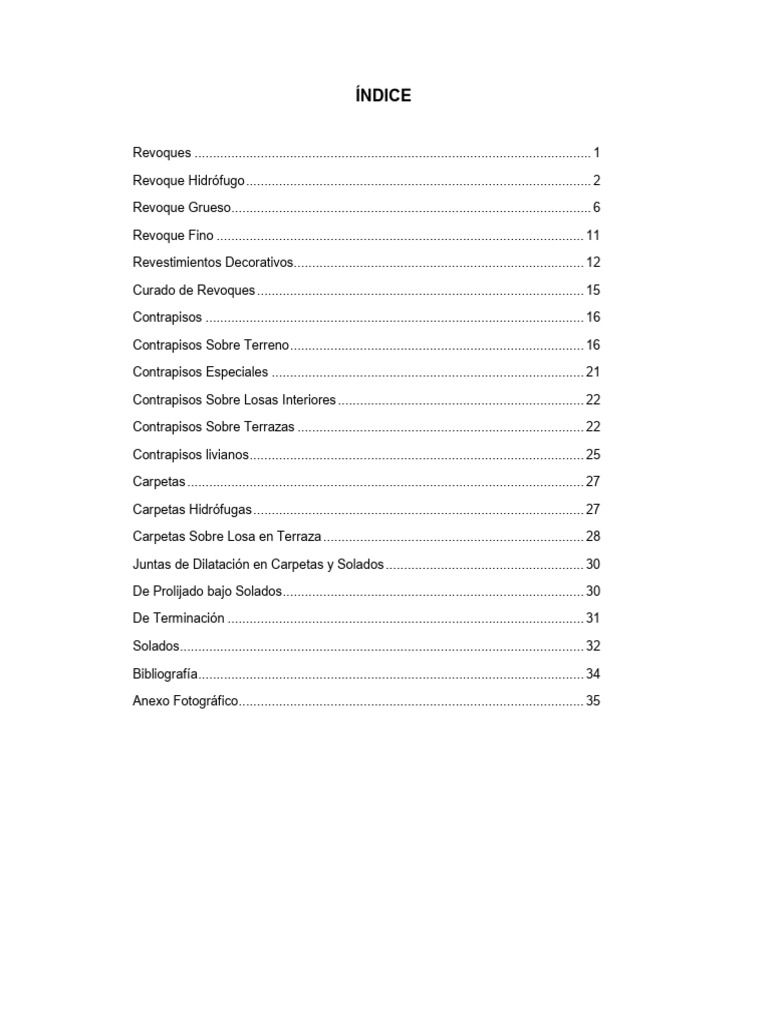 Tp1 Materiales II Revoques Contrapisos y | PDF