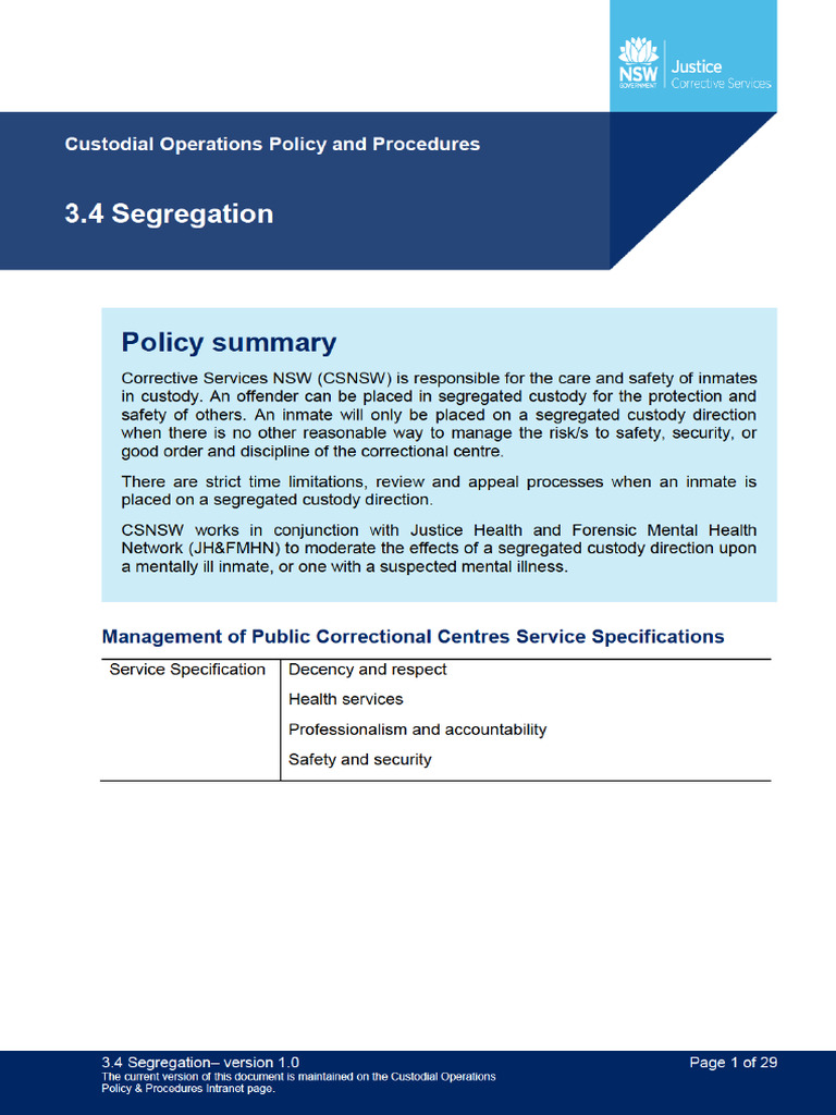 Segregation Redacted | PDF