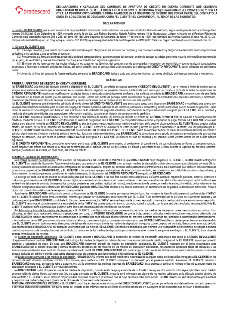 Contratos-Bodega Aurrera | PDF