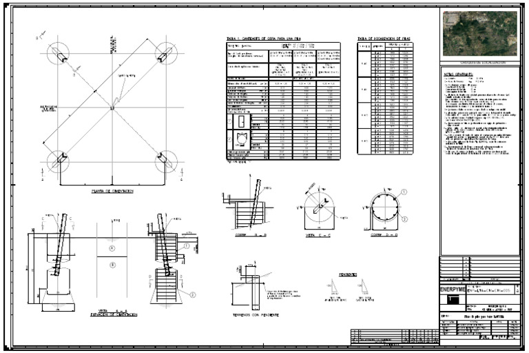 ENP-LTA-CIV-CIM-005 PL Pilas Torre EA4W22MA - RA | PDF